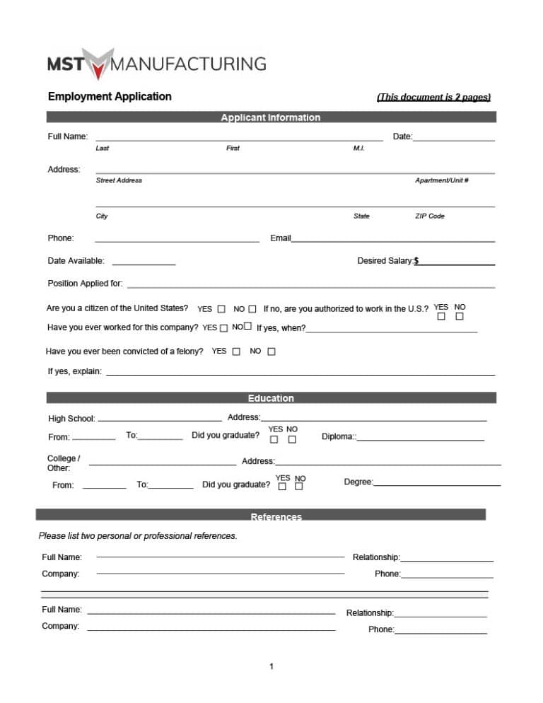 Join Our Team | MST Manufacturing, LLC.